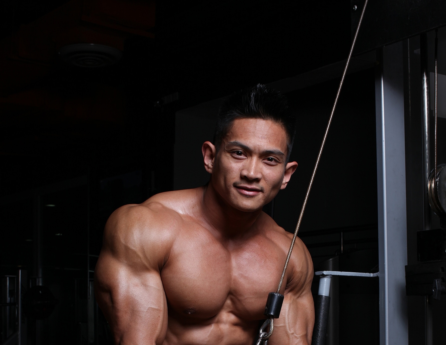 Levi Pangan - Male Bodybuilders and Muscle Videos at MuscleGallery.com